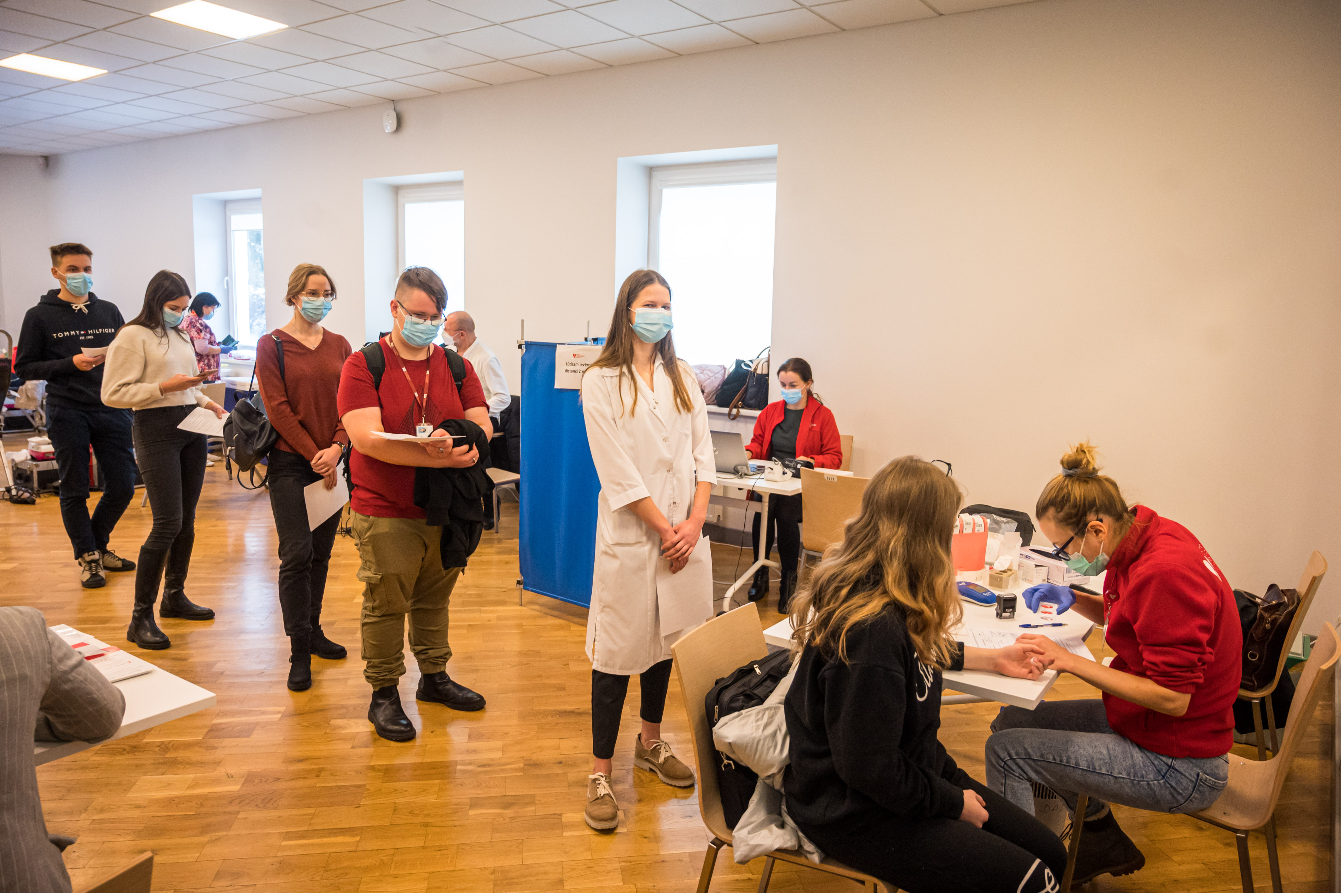 RSU Employees and Students Donate Blood and Check Health at Well ...