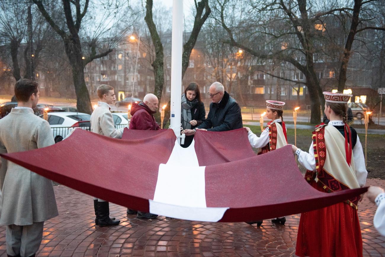 Rīga Stradiņš University celebrates Latvia's Centenary