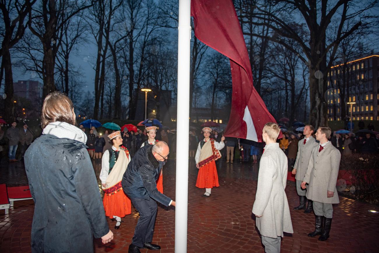 Rīga Stradiņš University celebrates Latvia's Centenary