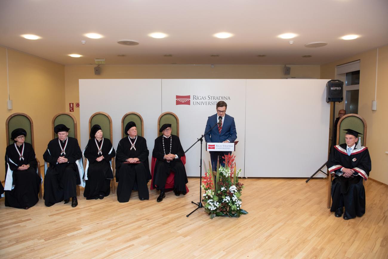 Rīga Stradiņš University celebrates Latvia's Centenary