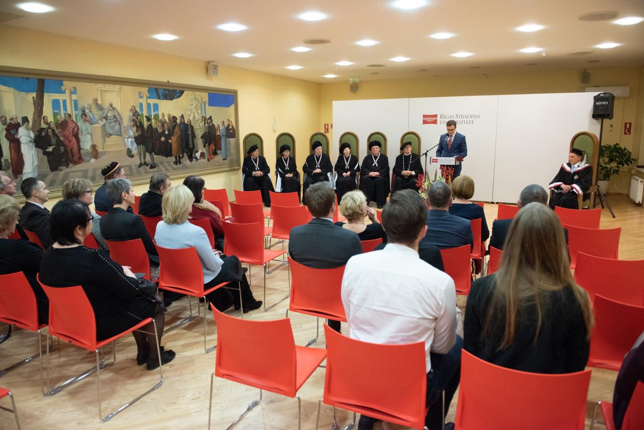 Rīga Stradiņš University celebrates Latvia's Centenary