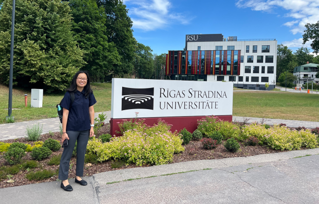 Christina Cheng on her research experience at RSU