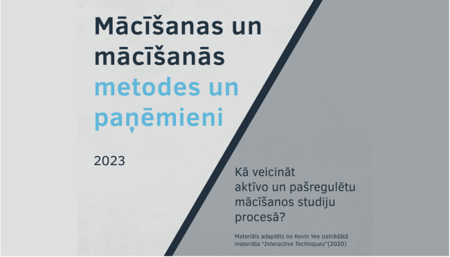 Docētājiem pieejams jauns atbalsta materiāls ar vairāk nekā 240 ...