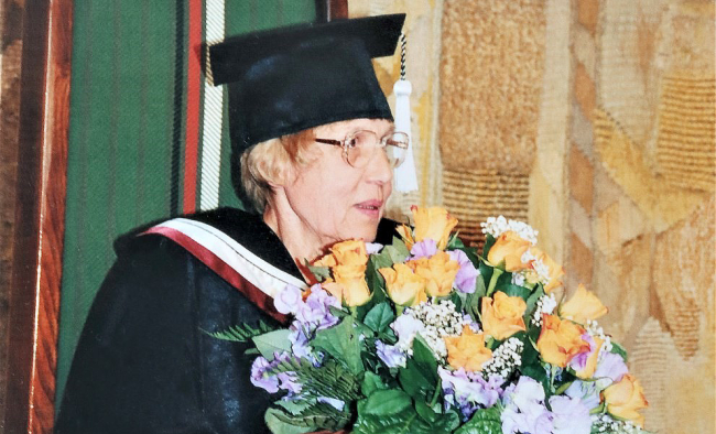 Eminent Latvian professor, dentist Mirdza Neidere celebrates 90th birthday