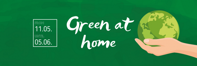 Let's go green together!