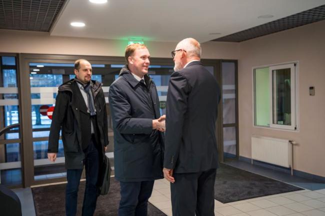 Minister for Economics Viktors Valainis praises RSU's achievements in ...