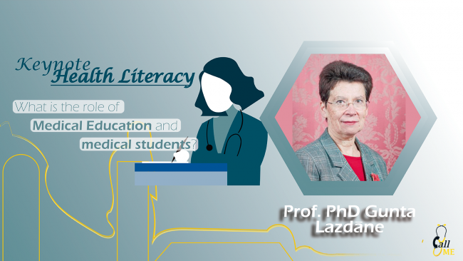 Prof. Gunta Lazdāne From the RSU Institute of Public Health Invited to ...