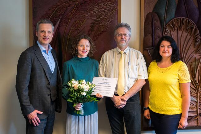RSU researcher Darja Ņesteroviča-Petrikova wins 3rd place in Young ...