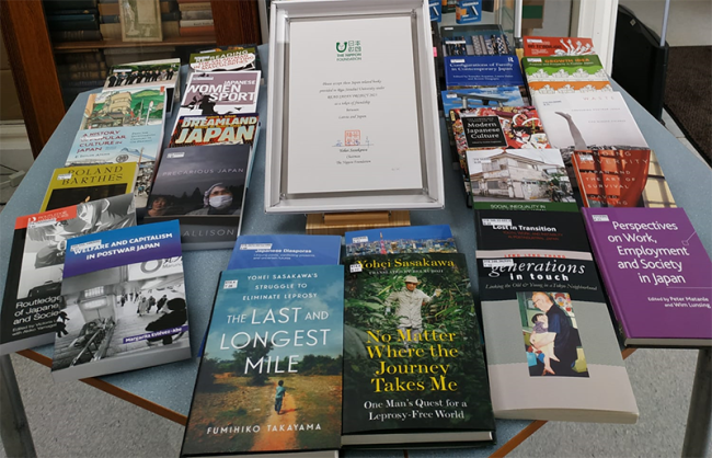 RSU Library has received a valuable book donation from the Read Japan ...