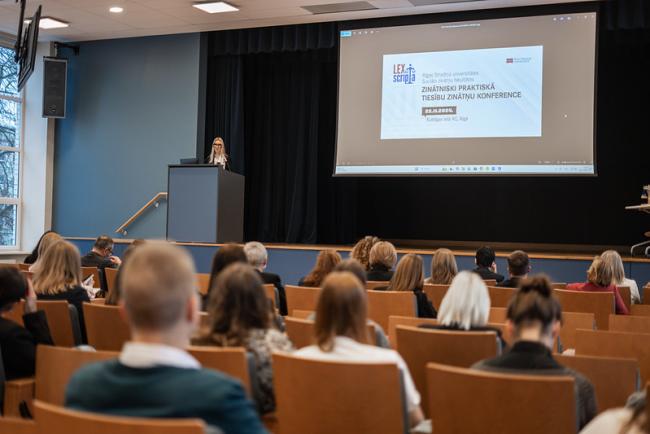RSU hosted first scientific and practical law conference LEX SCRIPTA