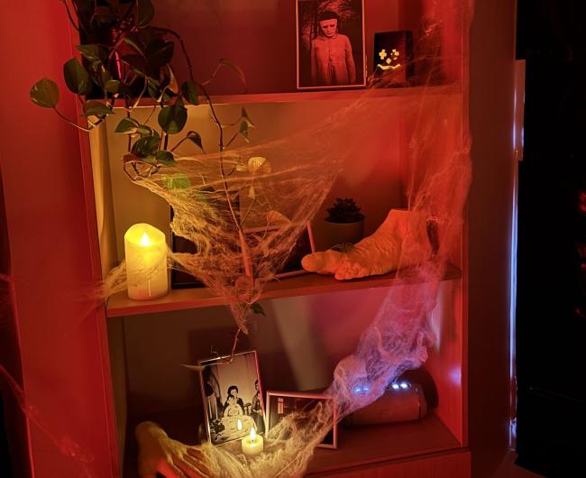 Spooky Halloween escape room adventure